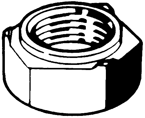 Hexagon weld nut DIN 929 Steel Max. 0,25%C Plain (14020) | Fabory