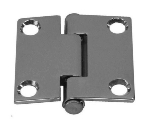 Flush mount hatch hinge Stainless steel A2 (54522) | Fabory