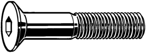 Hexagon socket countersunk head screw UNF ASME B18.3 Stainless steel ...