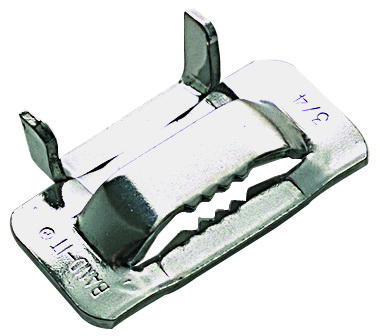 BAND-IT Ear-Lokt buckle Stainless steel AISI 201 (43272) | Fabory